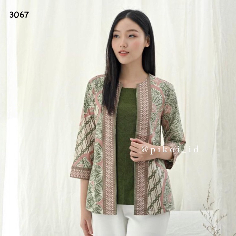 Jual PROMO Batik / baju batik cewek / atasan batik cewek / baju batik ...