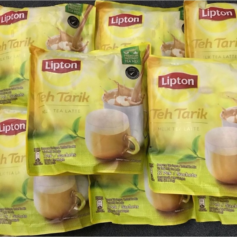 Jual Lipton Teh Tarik 3in1 Singapore isi 12 Sachet | Shopee Indonesia