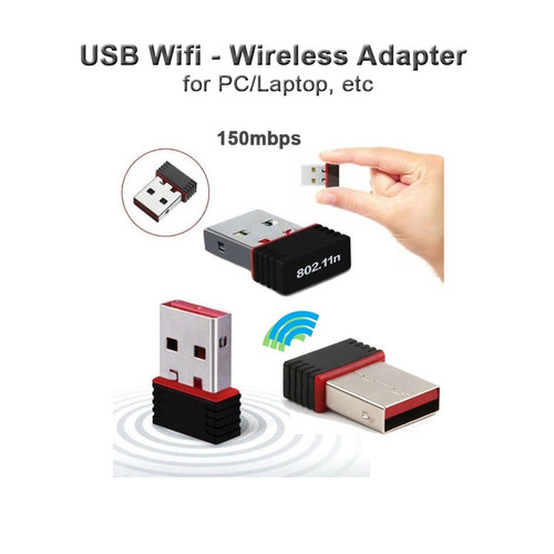 Jual USB WiFi dongle 150MBPS Wireless Adapter Network | Shopee Indonesia