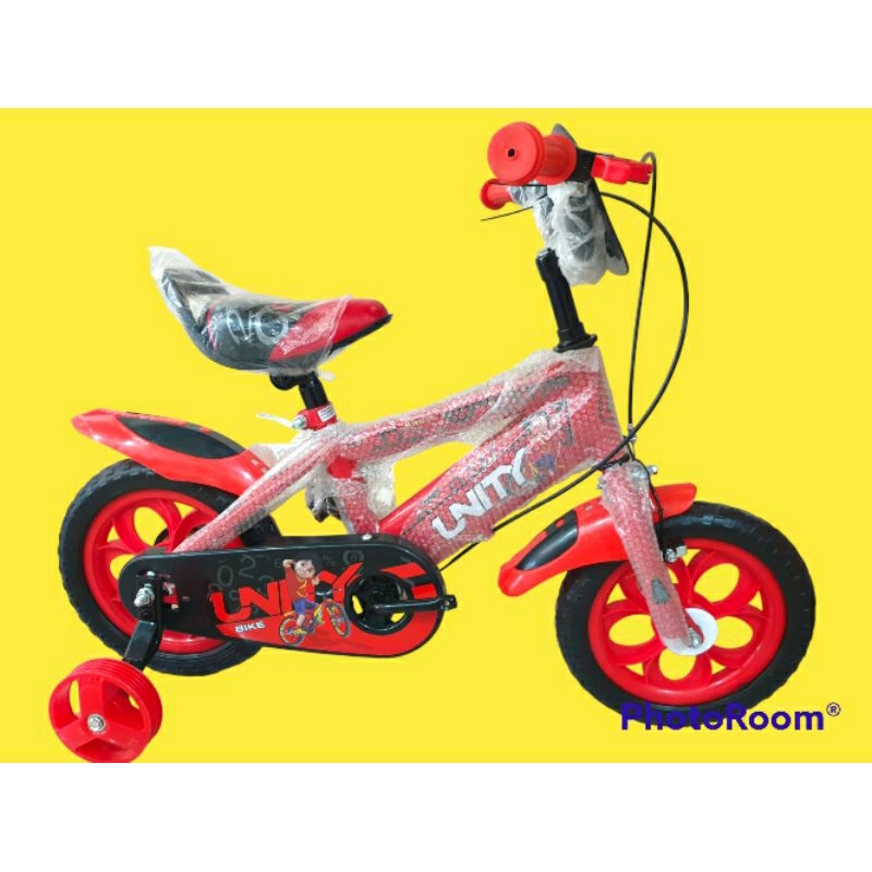 Jual Sepeda Anak Sepeda BMX 12 inch UNITY ( WARNA MERAH ) | Shopee ...