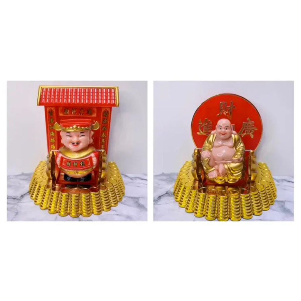 Jual Pajangan Dewa Hoki / Patung Caishen Ayun dan Patung Julai Ayun ...