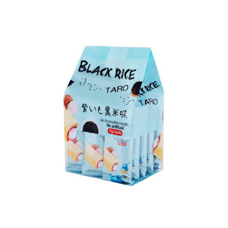 Jual I.B.O Grain Brown Rice Cake 150g Snack Beras hitam Rice Cracked ...