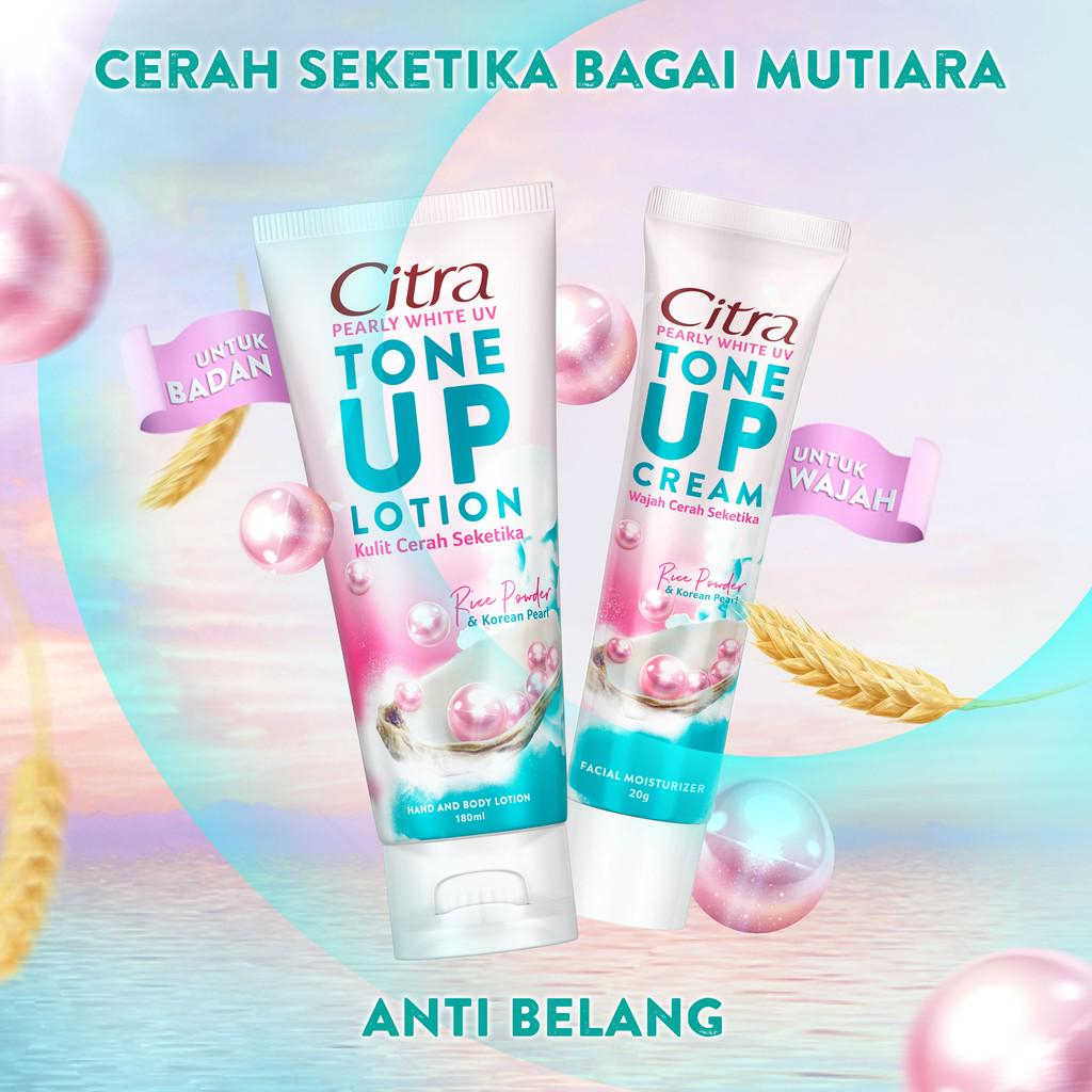 Jual CITRA Tone Up Pearly Glow Body Lotion 180 ml - Tone Up Moisturizer ...