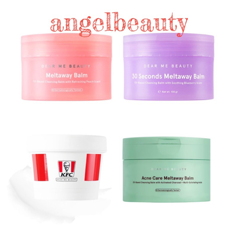 Jual [BPOM] Dear Me Beauty 30 Seconds Meltaway Cleansing Balm | Shopee ...