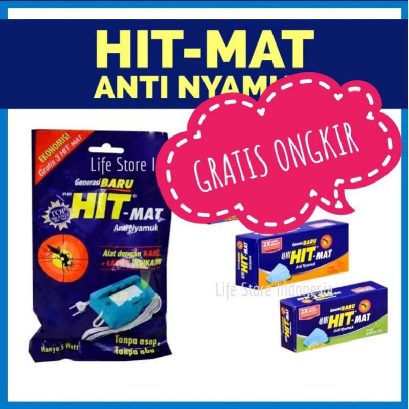Jual Hit Mat Alat & Refill Anti Nyamuk Listrik / Obat Nyamuk ...