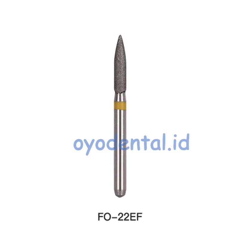 Jual Dental Diamond Bur High Speed Pita Kuning Merah Pedo TR TC FO TF / Mata Bur High Speed ...