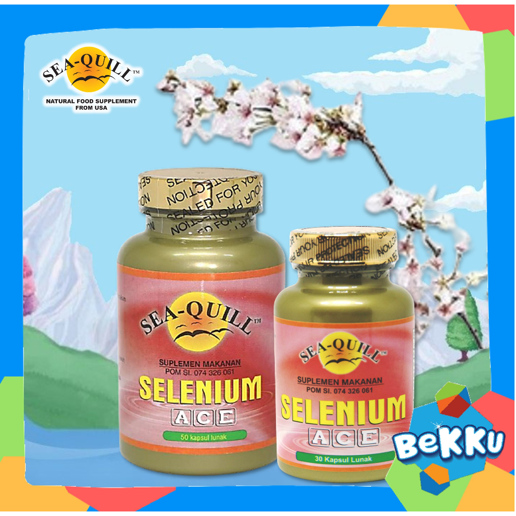Jual Sea-Quill Selenium A C E Isi 30S & 50S - Sea Quill - Seaquill ...