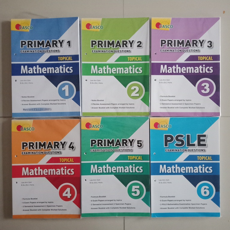 Jual Buku Exam Questions Topical Mathematics Primary 1 - 6 (Pilihan Per ...