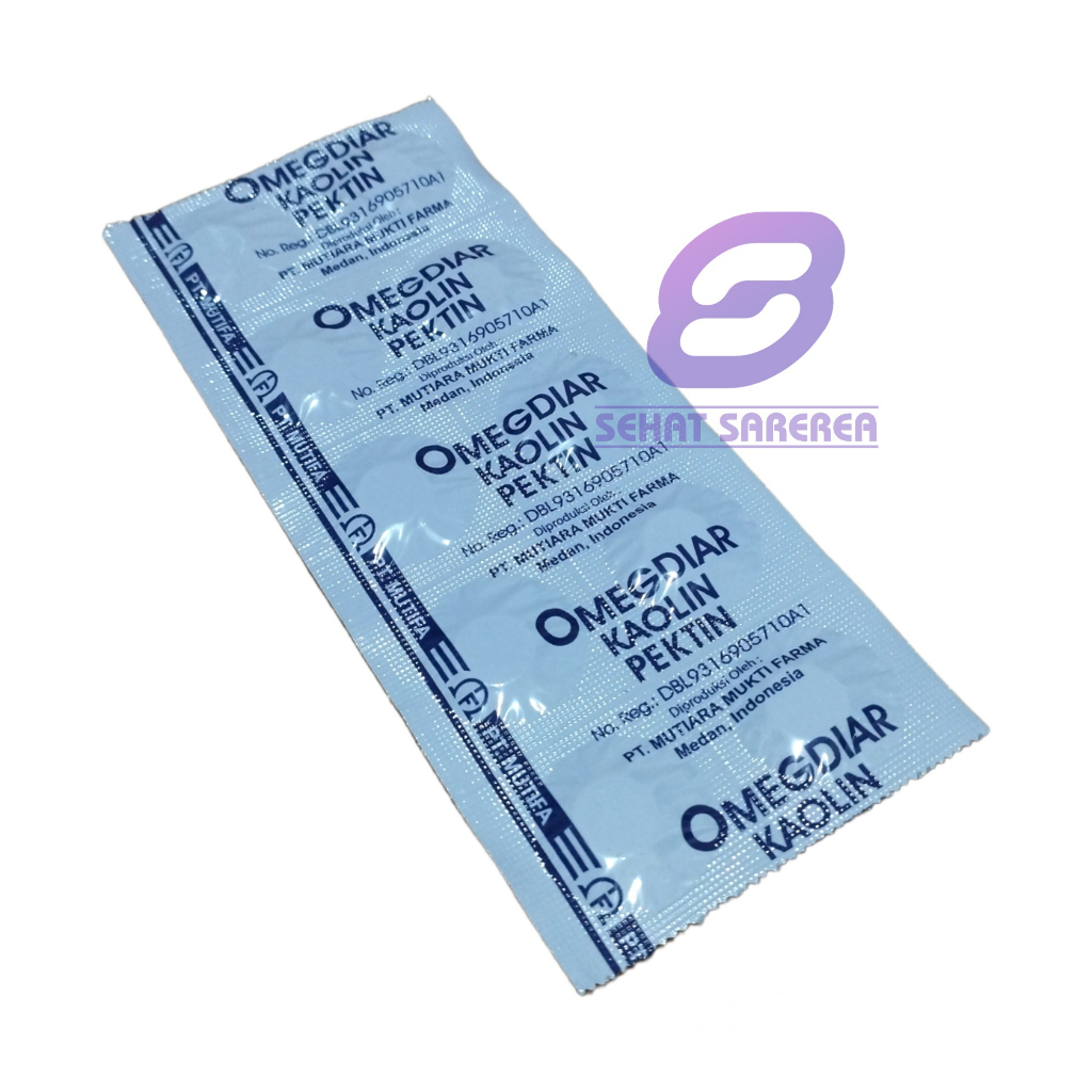 Jual Omegdiar Strip 10 Tablet (Kaotin & Pektin) | Shopee Indonesia