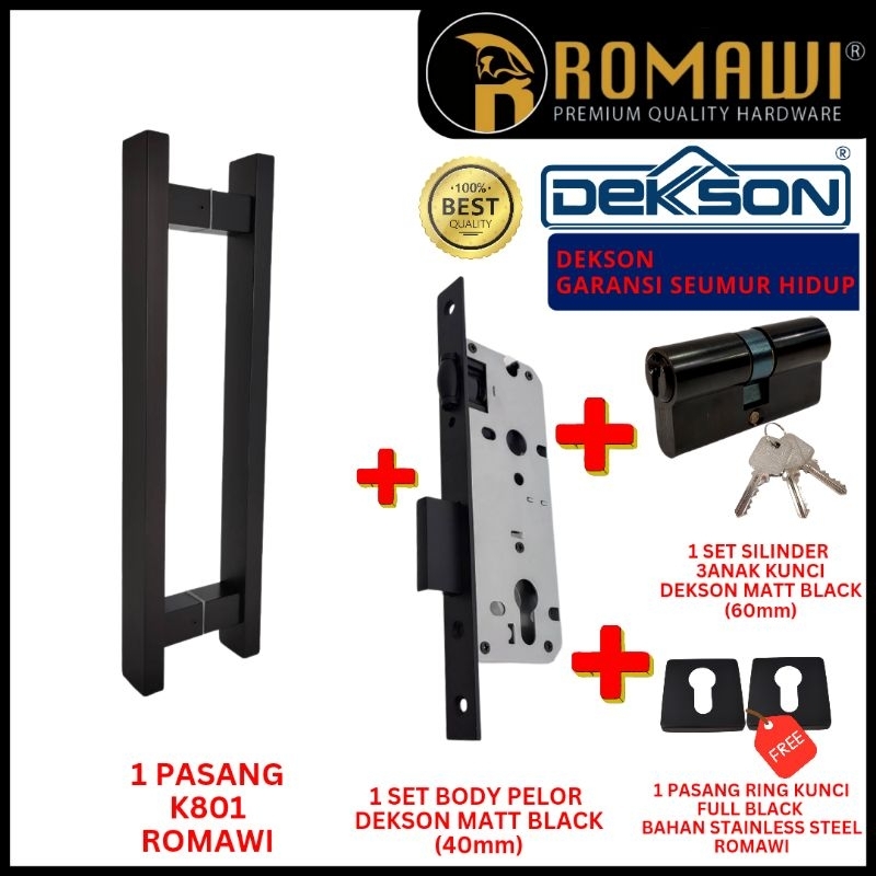 Jual PULL GAGANG PEGANGAN HANDLE PINTU TARIK KACA KOTAK STAINLESS ALUMUNIUM KAYU FULL DOFF 80 CM ...