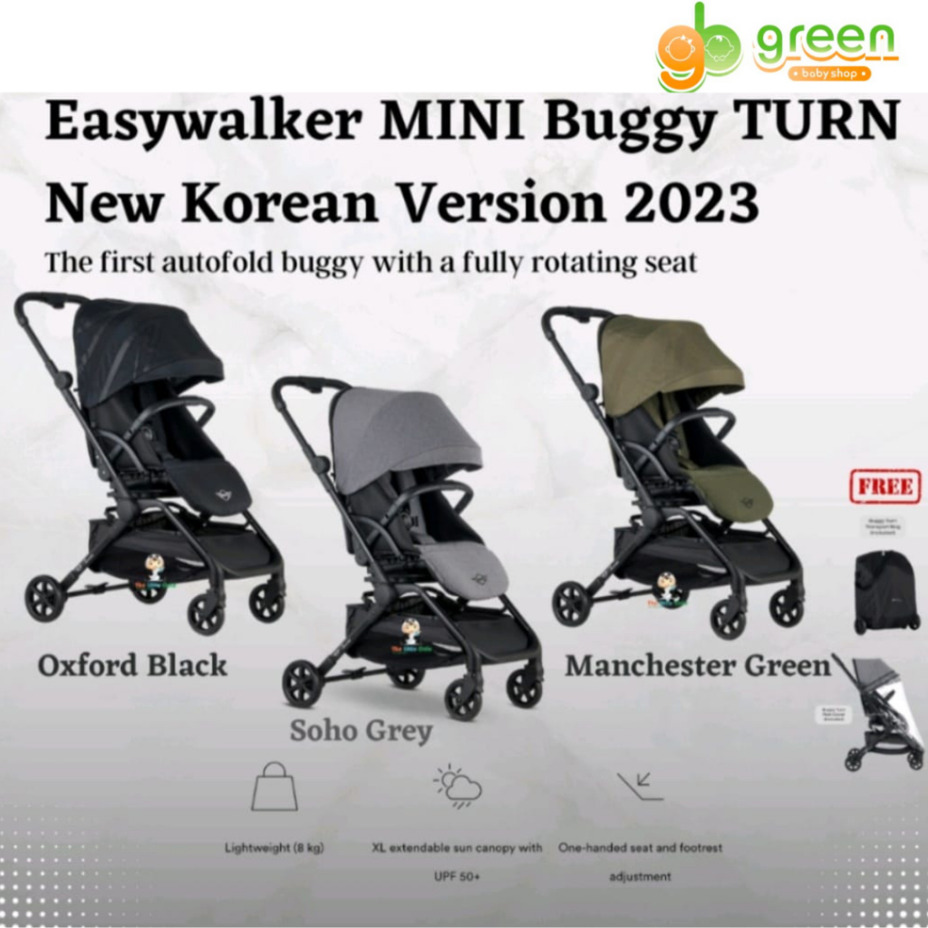 Jual MINI BUGGY TURN EASYWALKER KOREAN VERSION 2023 ORIGINAL/STROLLER ...