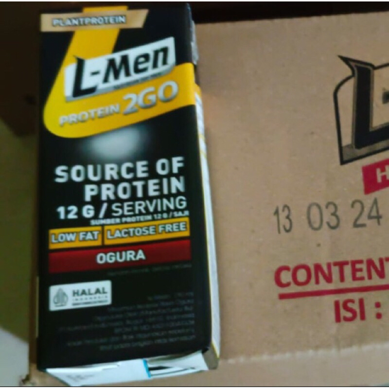 Jual L-Men hi protein 2 go chocolate 190ml | Shopee Indonesia