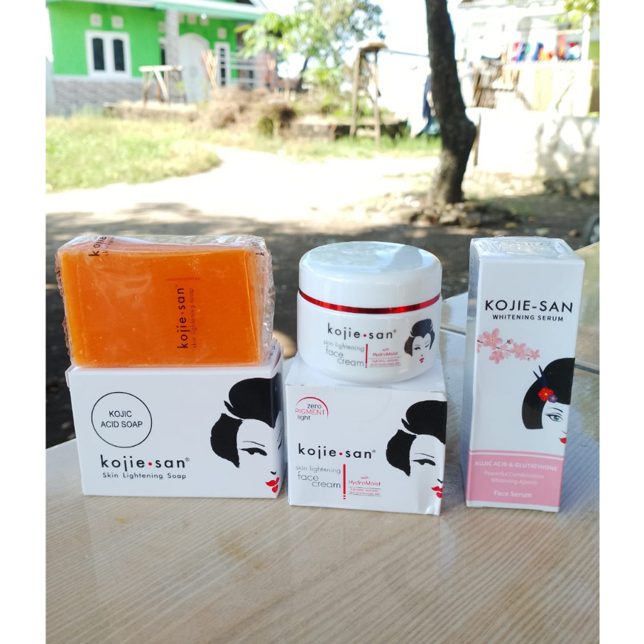 Jual ( PROMO ) Paket Kojisan + Serum / Kojie san 3 in 1 / Face ...