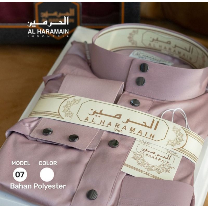 Jual Al Haramain Jubah / Gamis Dewasa Premium Manset (07) | Shopee ...