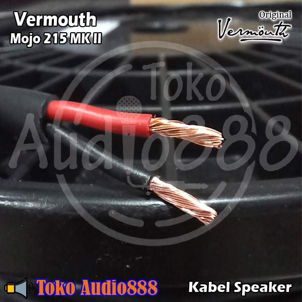 Jual Vermouth - Mojo 215 MK II Loadspeaker Cable 15AWG Multicore, Harga ...