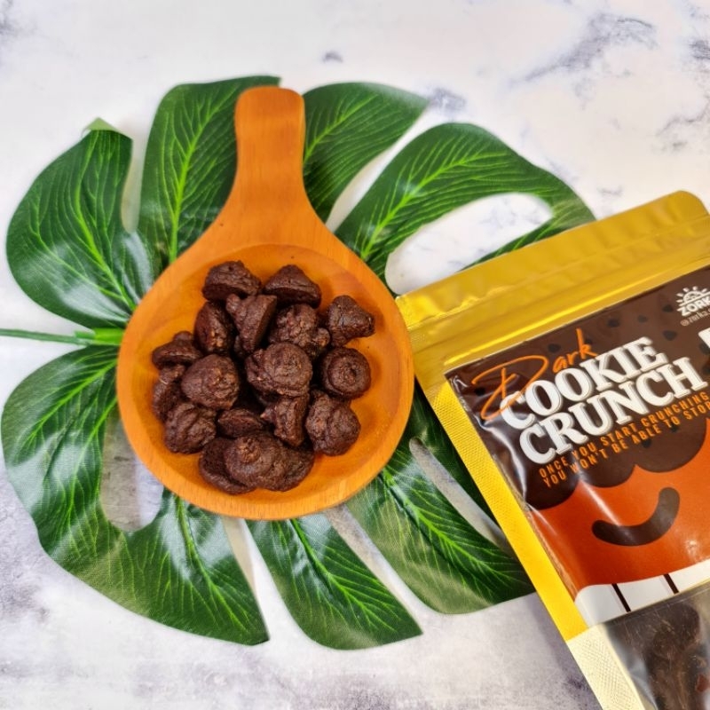 Jual DARK COOKIE CRUNCH 100 gram Gluten Free (Cookie Crunch Choco ...