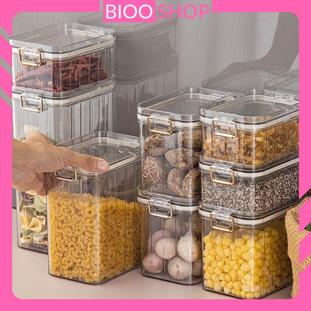 Jual TERBARU | Toples Kotak Snack Model Kotak + Salur / Kotak ...