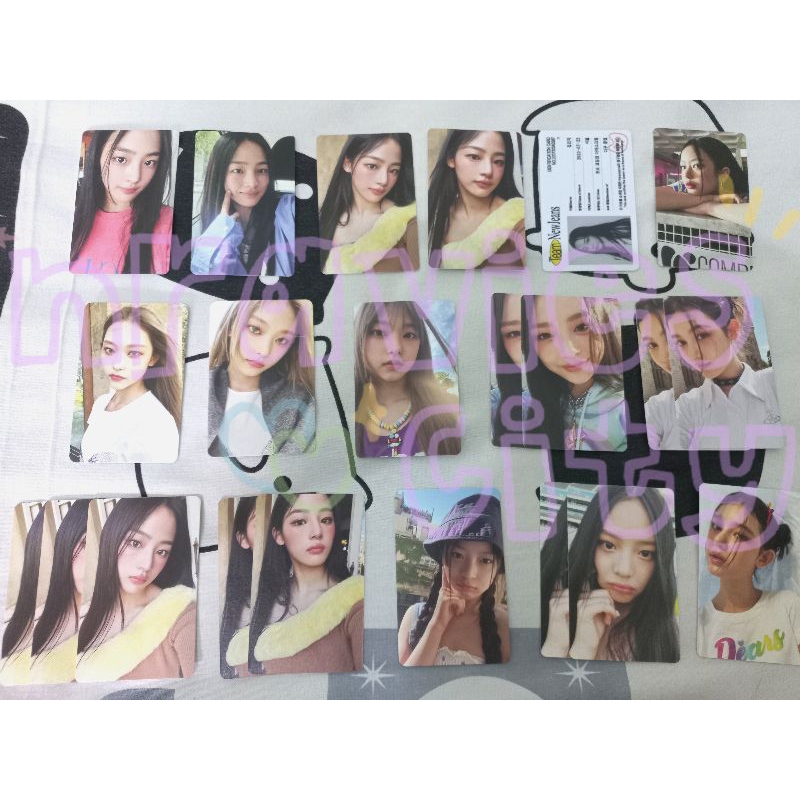 Jual [READY] PHOTOCARD OFFICIAL NEWJEANS ATTENTION BAG 1ST EP WEVERSE A B C MINJI HYEIN DANIELLE ...