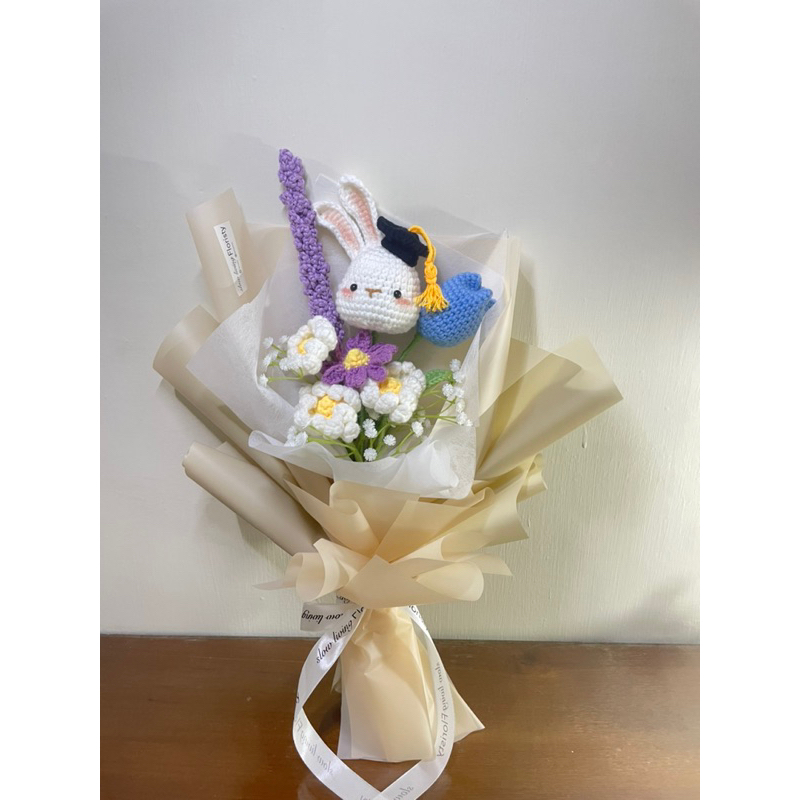 Jual Graduation Flower Bouquet / Buket Bunga Wisuda / Graduation Gift ...