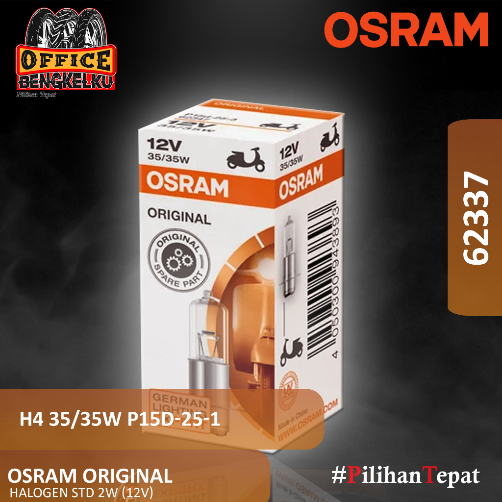Jual Osram Lampu Utama Motor Headlamp Halogen Standar Honda Beat Dan ...