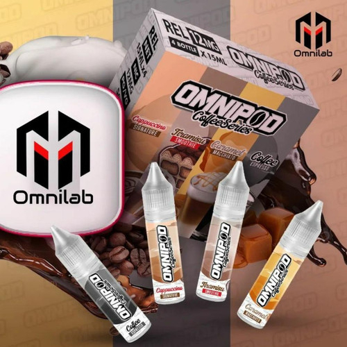 Jual OMNIPOD SERIES 4X15ML 12MG FRUITY - CREAMY - COFFEE LIQUID PODS ...