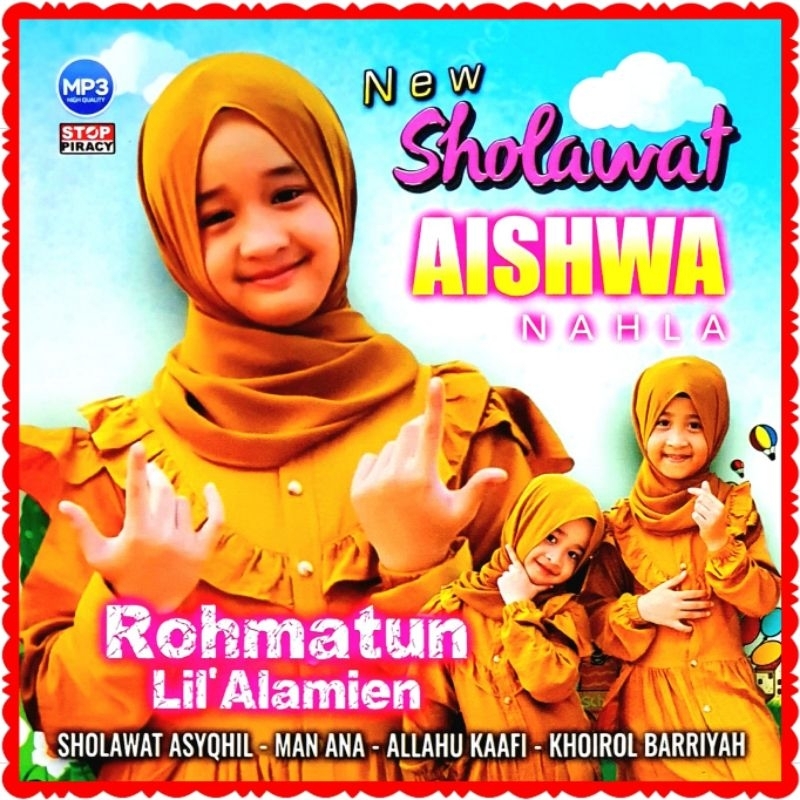 Jual KASET CD MP3 LAGU AISHWA NAHLA DAN LAGU MAHER ZAIN - LAGU SHOLAWAT AISHWA NAHLA-KASET ...