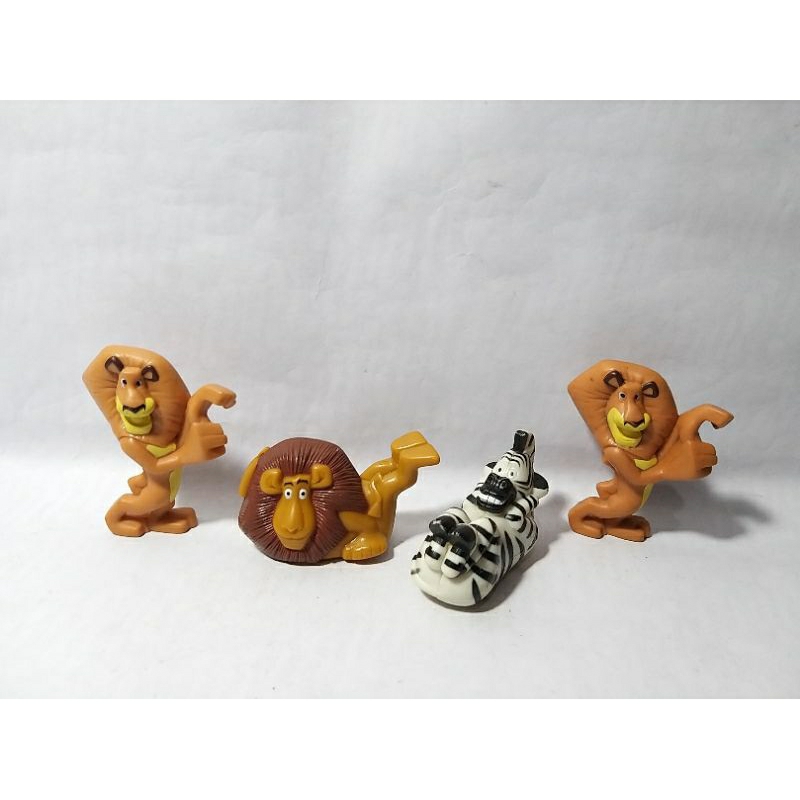 Jual Alex Lion Singa Marty Zebra Madagascar Wild Nestle Dreamworks ...