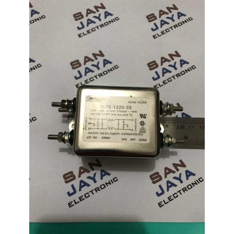 Jual EMI Filter/ Noise Filter 20A, 1phase | Shopee Indonesia