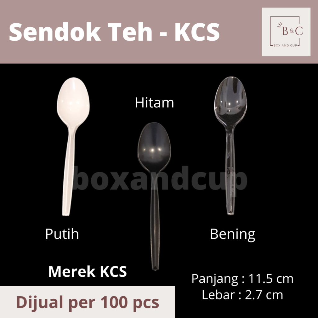 Jual Spoon Sendok Kecil Teh Plastik Jelly / Pudding / Agar / Es Krim ...