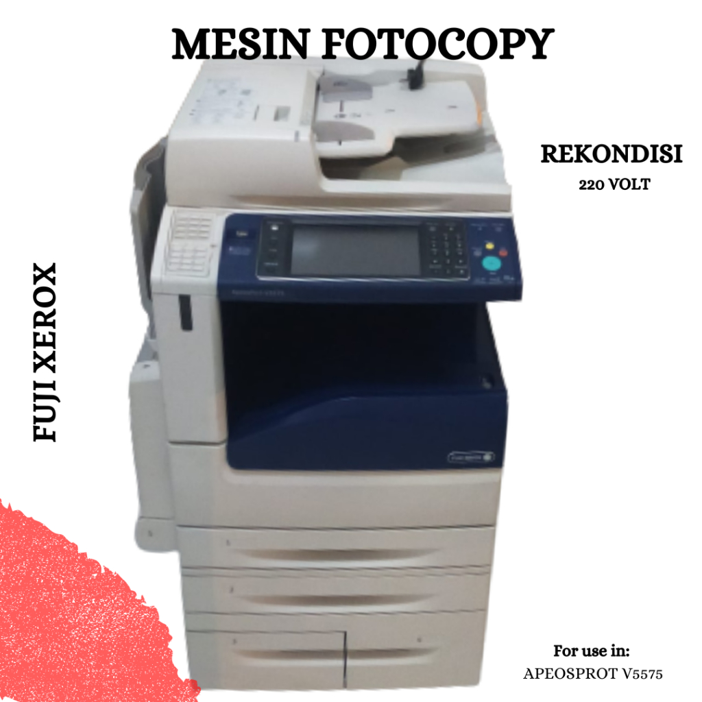 Jual MESIN FOTOCOPY FUJI XEROX APEOSPORT V-5575 V 5575 V5575 | Shopee Indonesia