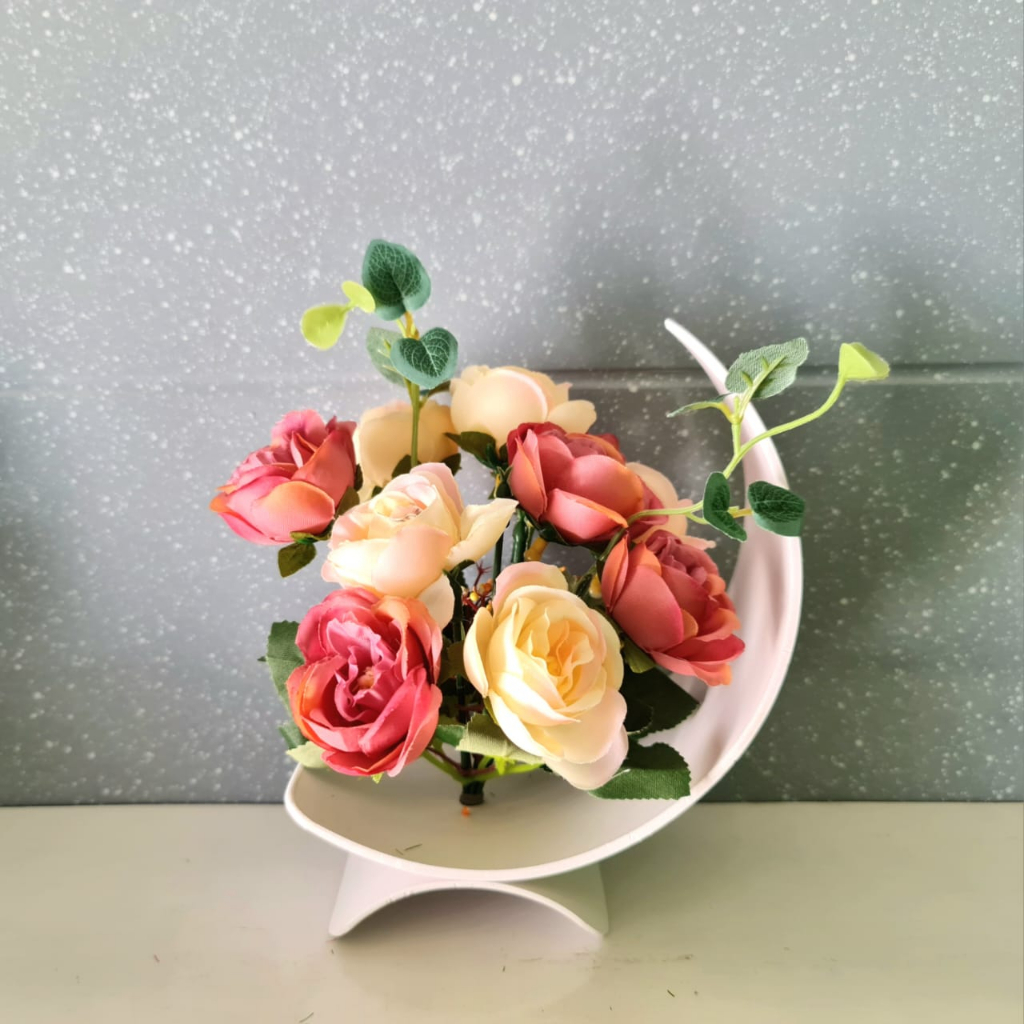 Jual Bunga Mini Rotus Bunga Pajangan Ruangan Tamu Bunga Artifisial ...