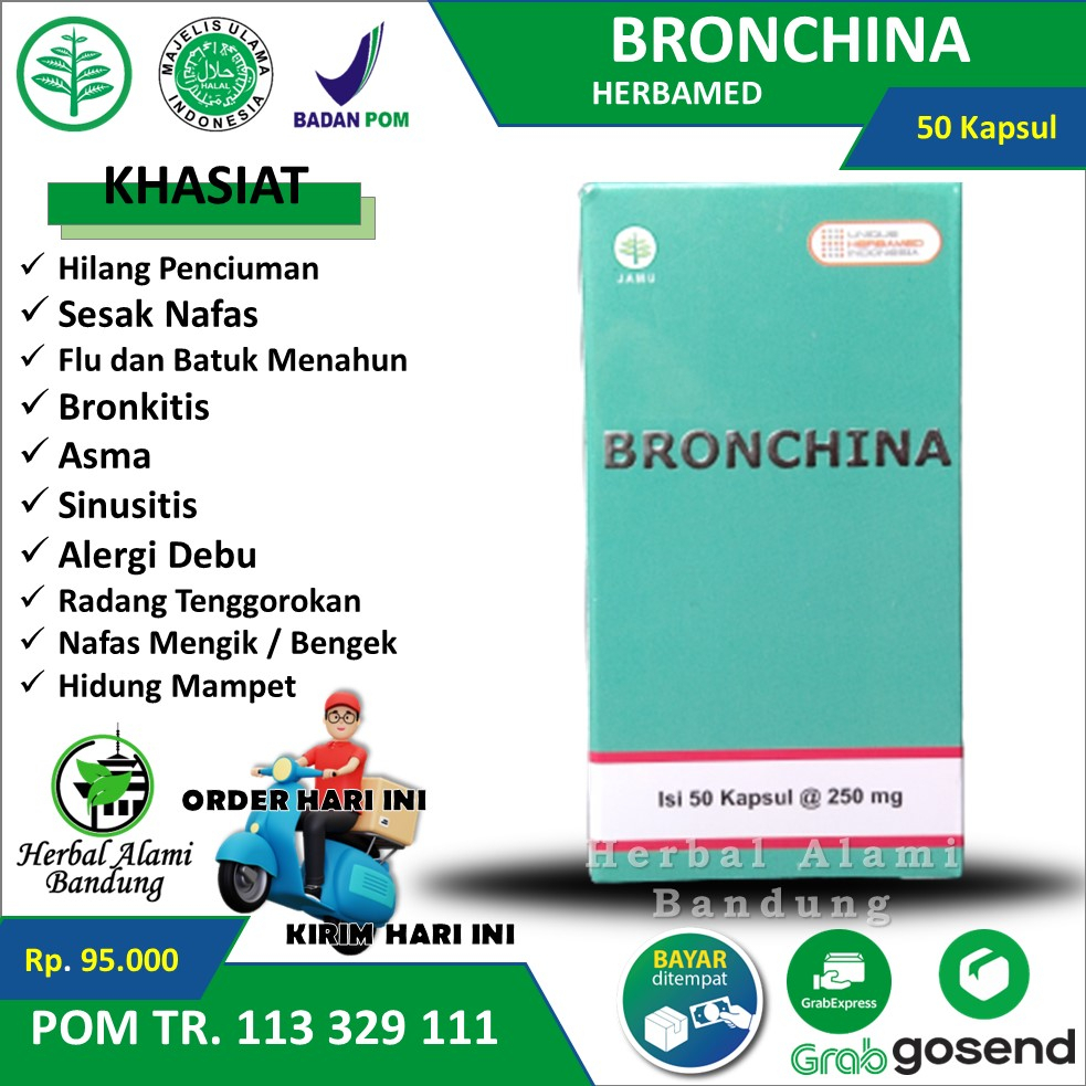 Jual Kapsul Herbamed Bronchina - Meredakan Batuk Dan Melegakan ...