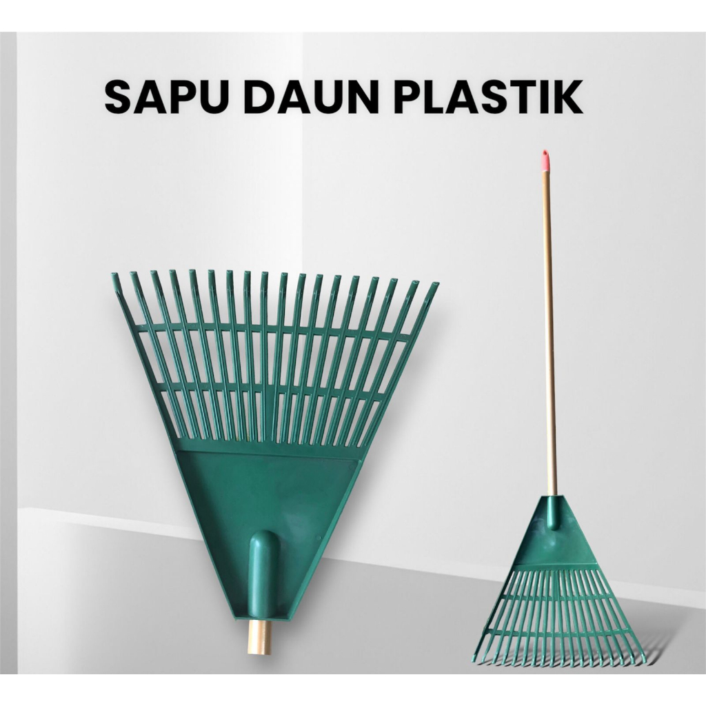 Jual SAPU DAUN - SAPU CAKAR - SAPU TAMAN - BAHAN PLASTIK + GAGANG ...