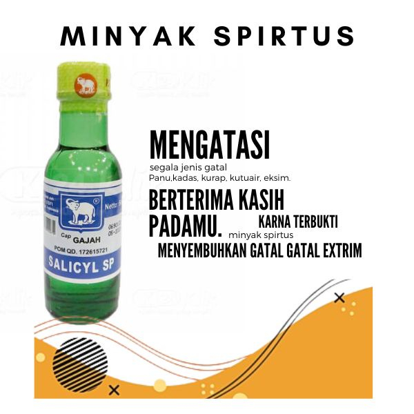 Jual Original Produk Salicyl Spiritus Cap Gajah Kemasan Botol Kaca 50 ML | Shopee Indonesia