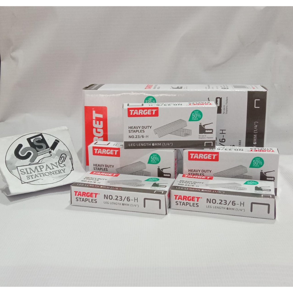 Jual Target isi Stapler ( Heavy Duty Stapler ) 23/6 | Shopee Indonesia