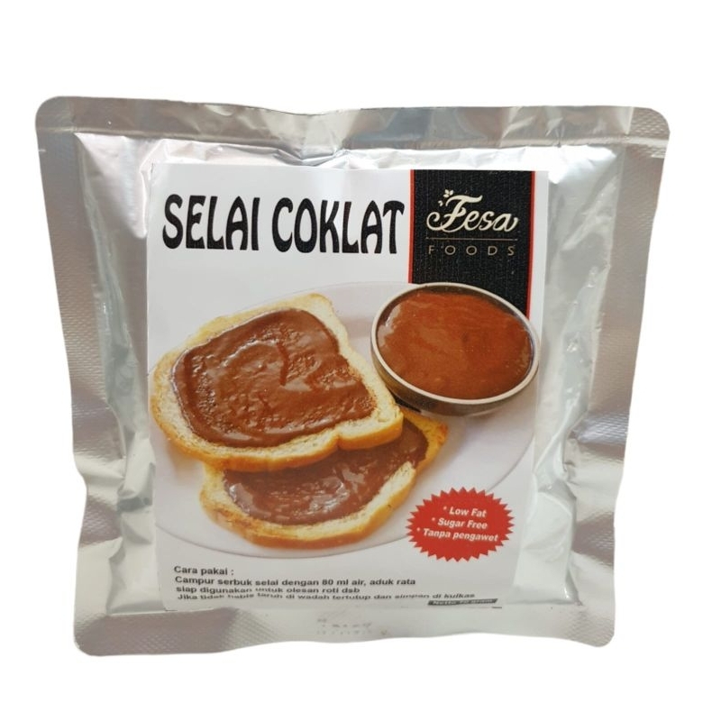 Jual FESA - SELAI COKLAT INSTANT LOW FAT & SUGAR FREE | Shopee Indonesia