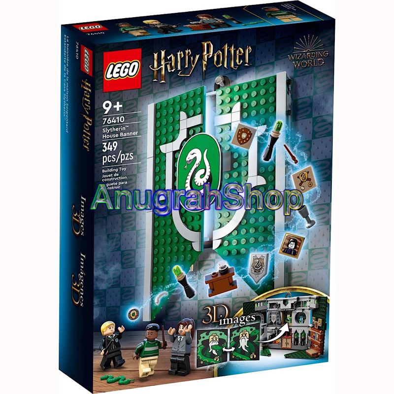 Jual LEGO 76410 HARRY POTTER Slytherin House Banner | Shopee Indonesia