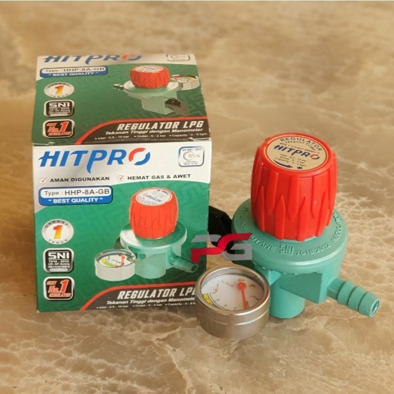 Jual Regulator hitpro tekanan tinggi original meter dan non meter ...
