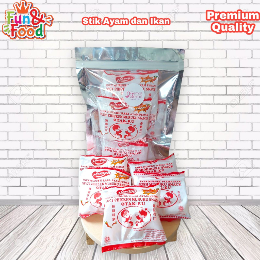 Jual Snack Impor Stik Ayam Pedas dan Stik Ikan Mix 2in1 Ciki Malaysia ...