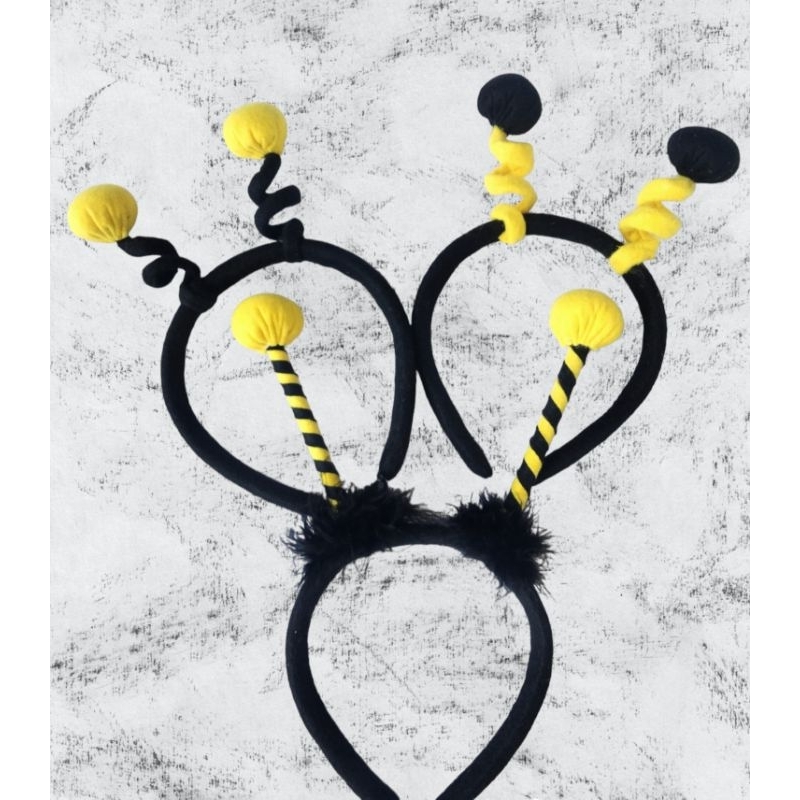 Jual Bando karakter lebah antena lebah queen bee cosplayer | Shopee ...