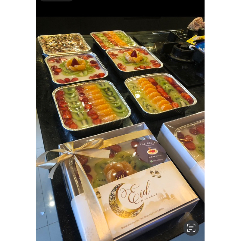 Jual puding buah hampers large kotak | Shopee Indonesia