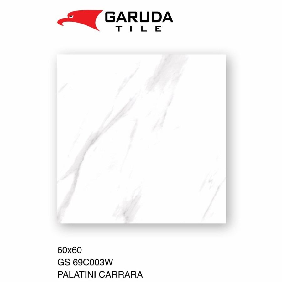 Jual Granit Lantai Garuda 60x60 GS69C003W Palatini Carrara Kw 1 ...