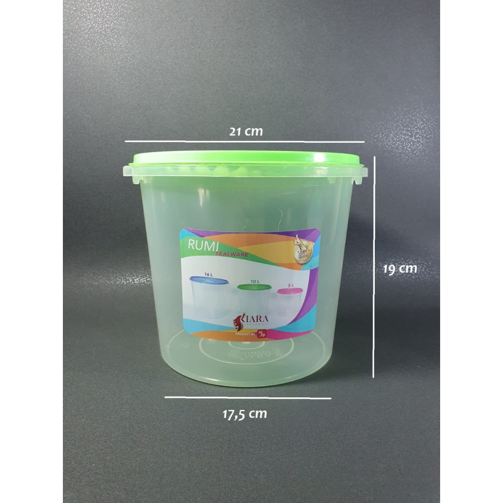 Jual Toples 5 liter plastik RUMI KIARA CJP | Shopee Indonesia