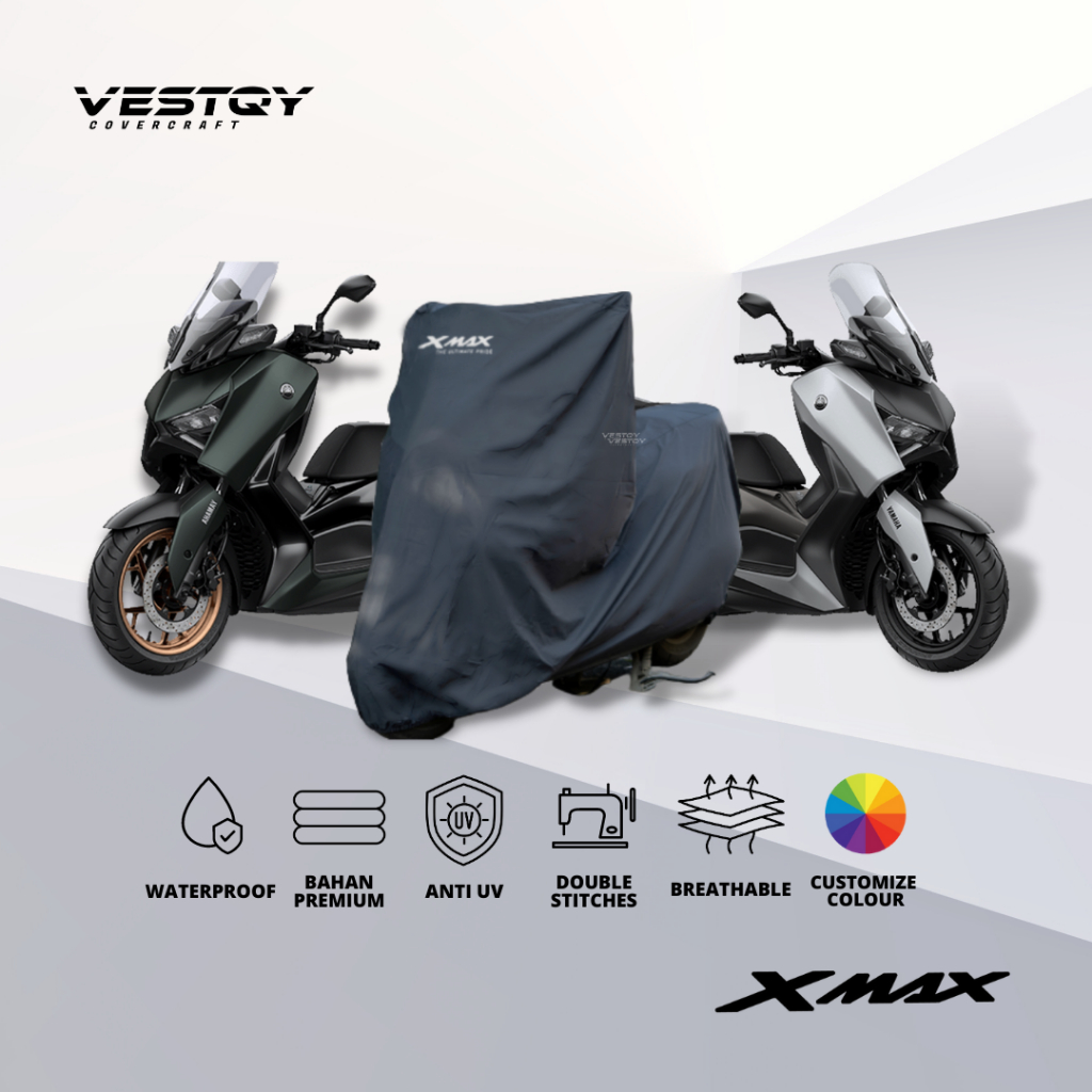 Jual VESTQY Cover Sarung Selimut Motor XMAX 250, XMAX 2025 dan Honda ...