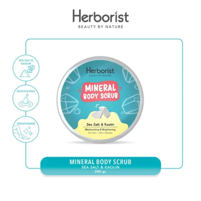 Jual Herborist Mineral Body Scrub| Herborist lulur exfoliating - 200gr ...