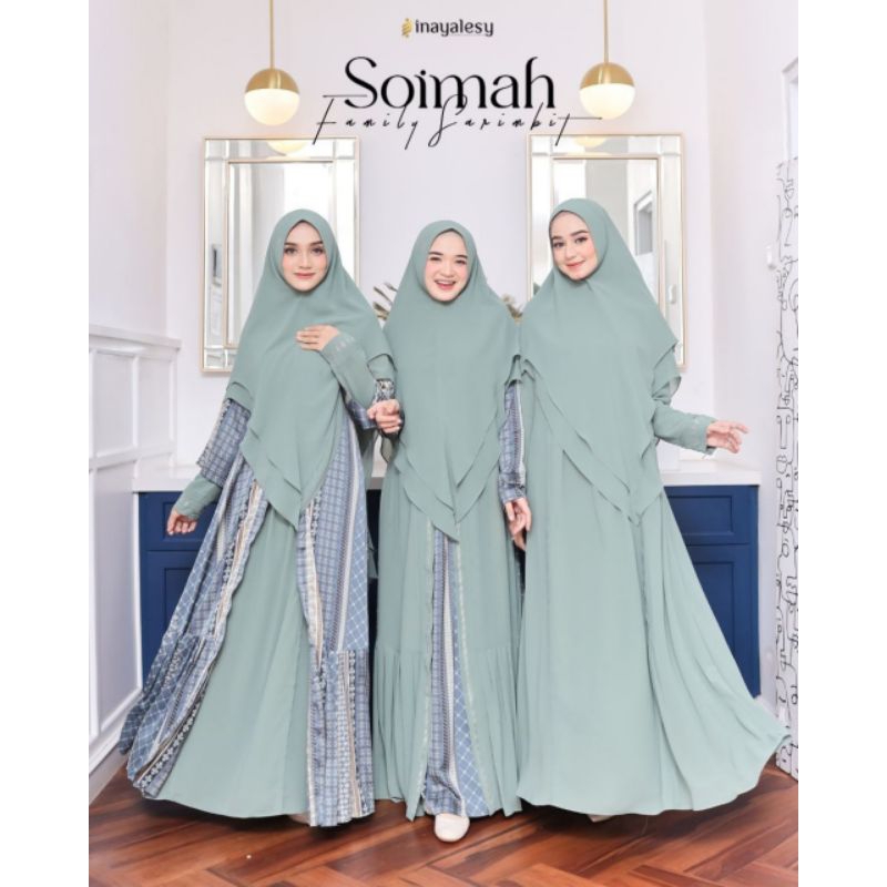Jual SET GAMIS SYARI PREMIUM SOIMAH ORIGINAL INAYA INAYALESY EXCLUSIVE DRESS BAJU BUSANA MUSLIM ...