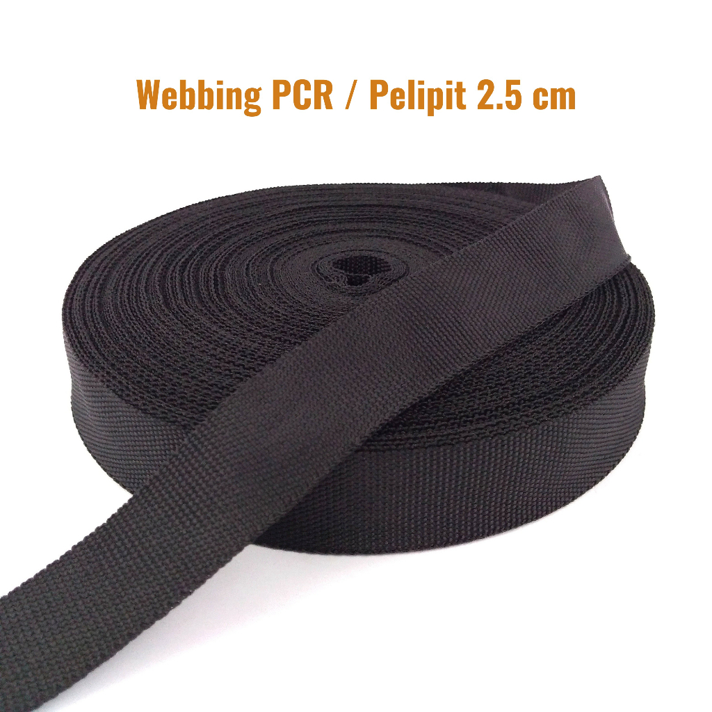 Jual Bisban Pelipit / Webbing PCR Tas 2.5 cm | Shopee Indonesia