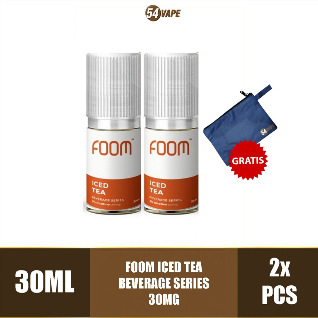 Jual Bundles Foom Iced Tea Salt 30ml (2 PCS) | Shopee Indonesia