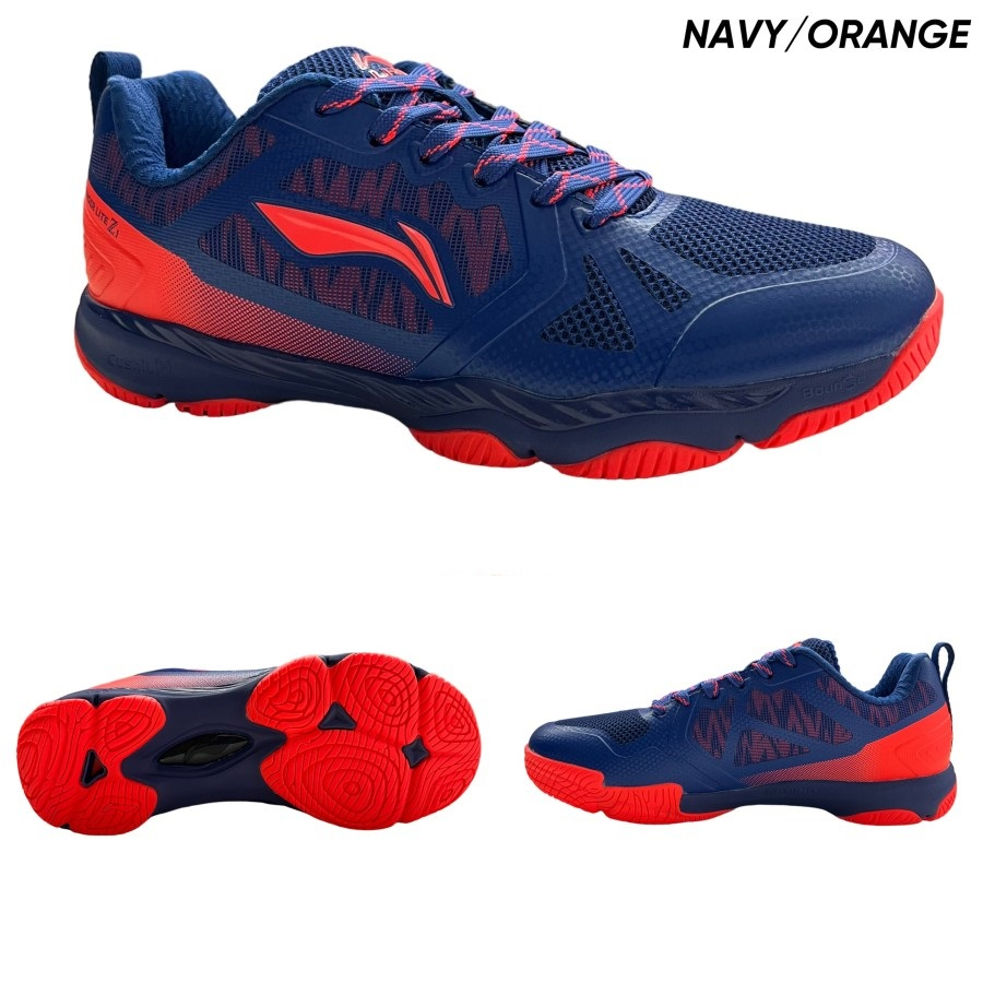 Jual SEPATU BADMINTON LINING LI-NING RANGER LITE Z1 NAVY ORANGE ...