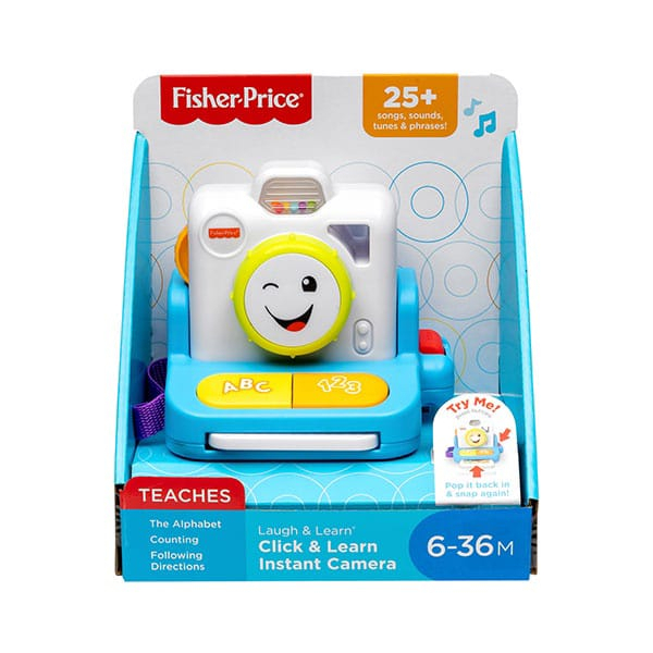 Jual FISHER PRICE Click N Learn Instant Camera (GJW19) Mainan Kamera ...